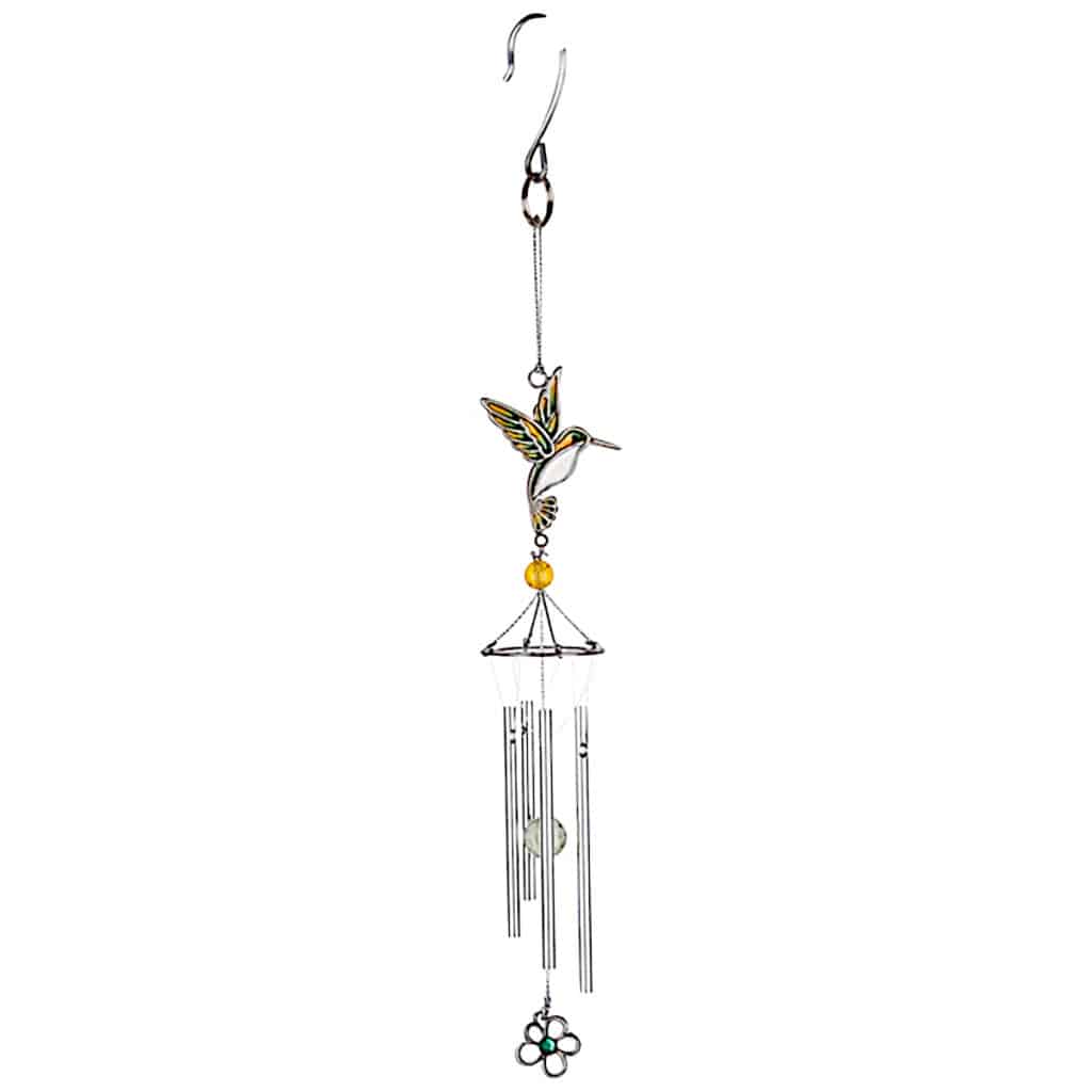 Amber Cascading Spiral Wind Chime | Joe Wilcox Indian Den