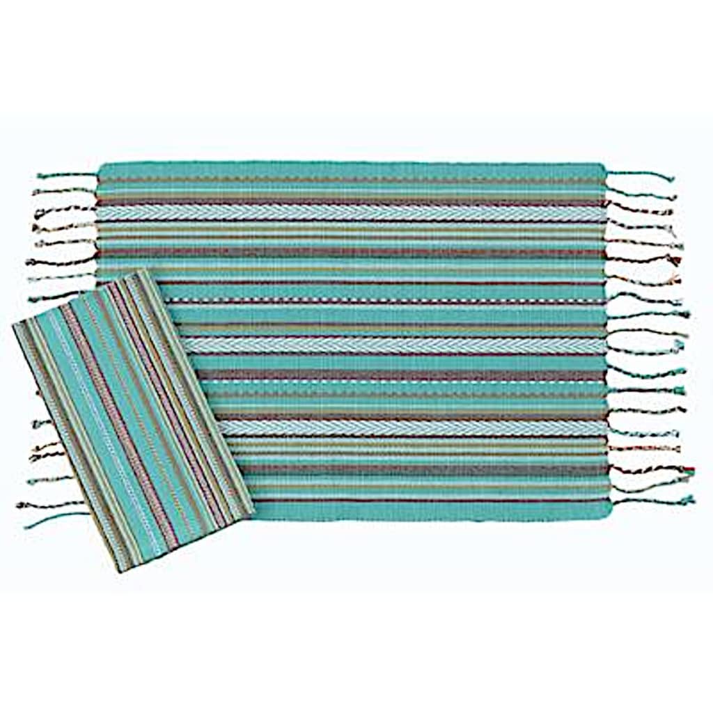 Amazon Turquoise Placemats at Gail Hendershot blog