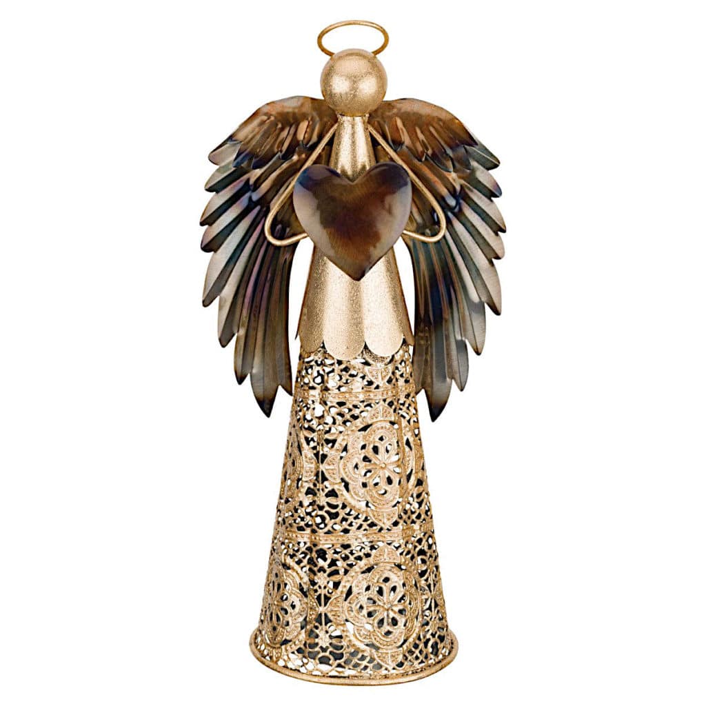 Regal 12″ Metallic Angel Decor | Joe Wilcox Indian Den