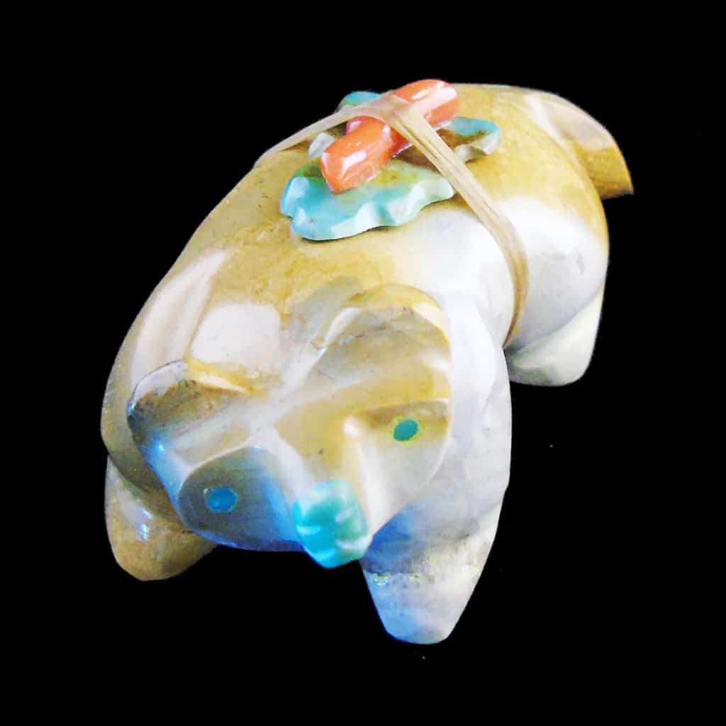 Badger Fetish Carving by Leekya | Joe Wilcox Indian Den