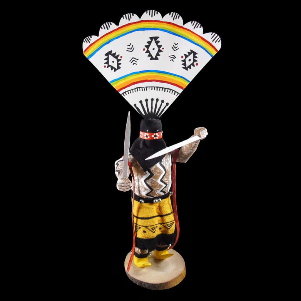 Apache Crown Dancer Kachina | Joe Wilcox Indian Den