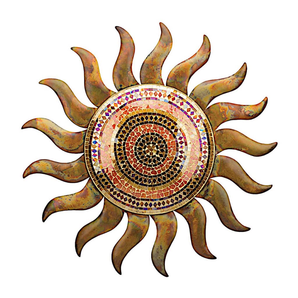 Regal Flamed Copper Sun Wall Decor | Joe Wilcox Indian Den