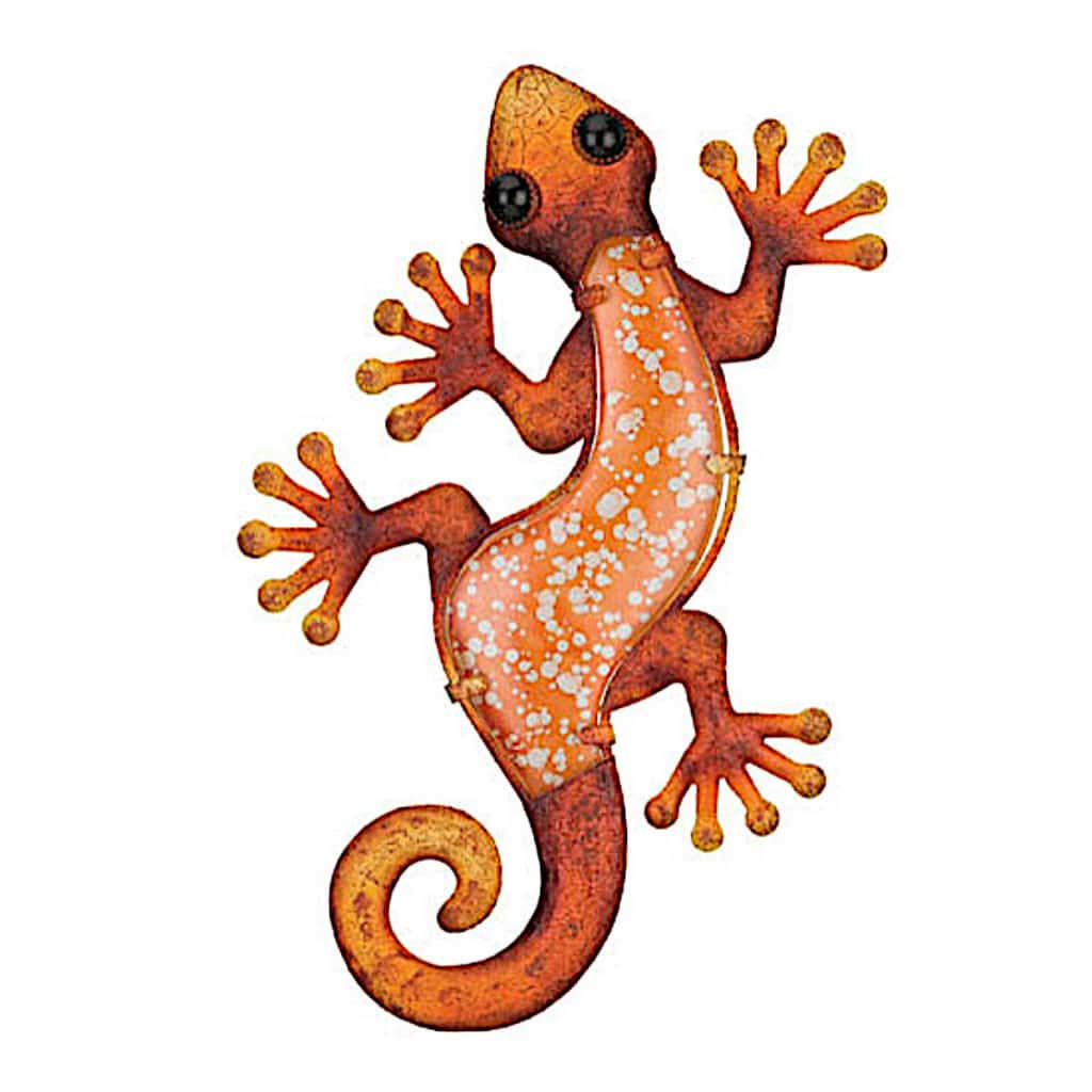 Watercolor Gecko Wall Decor 12.5 | Joe Wilcox Indian Den
