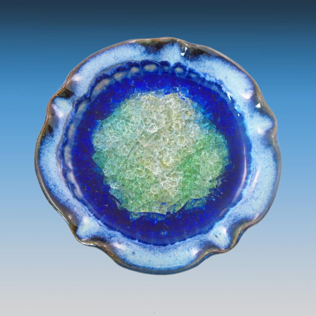 Down To Earth Pottery Large Round Dish