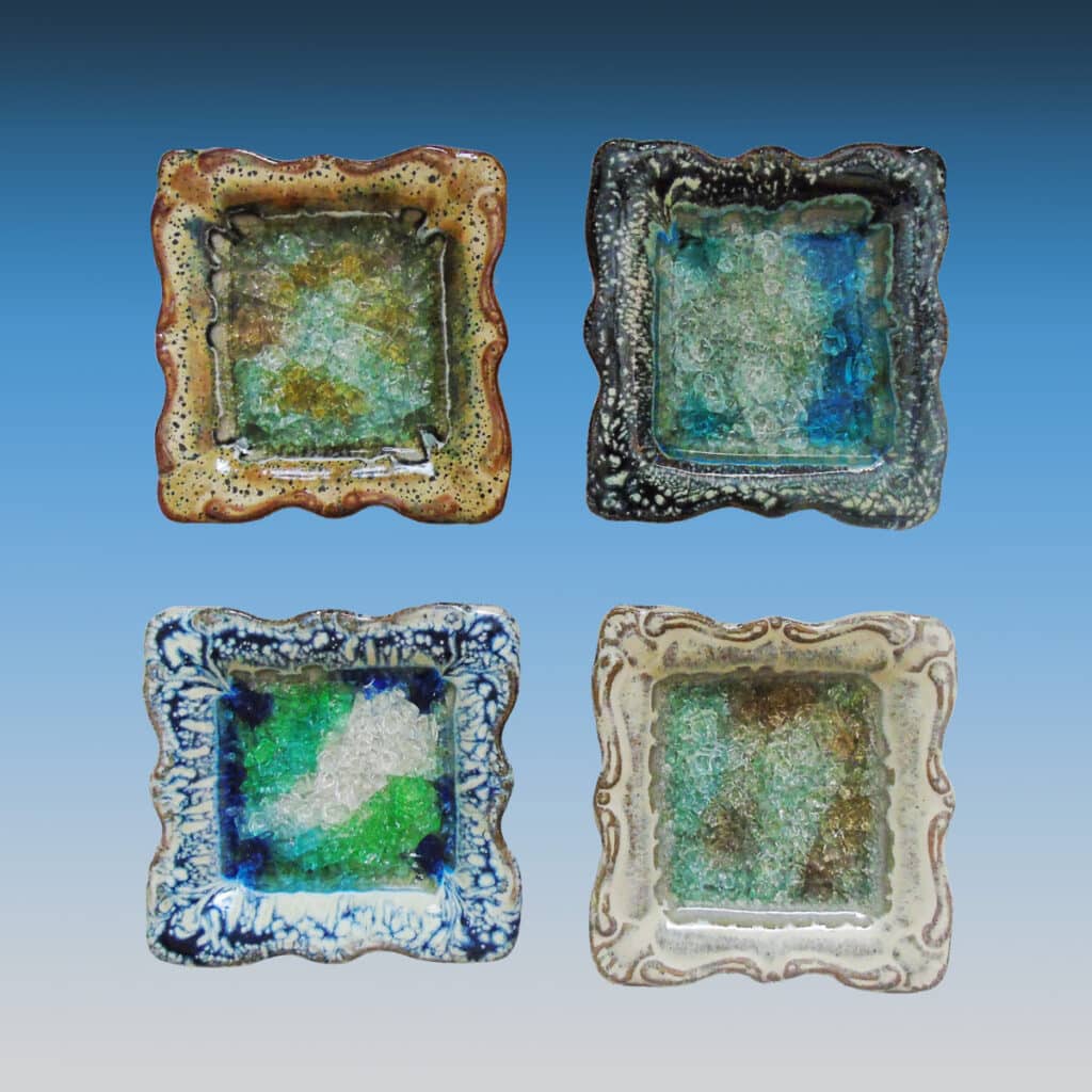 Down To Earth Pottery Artisan Square Plate